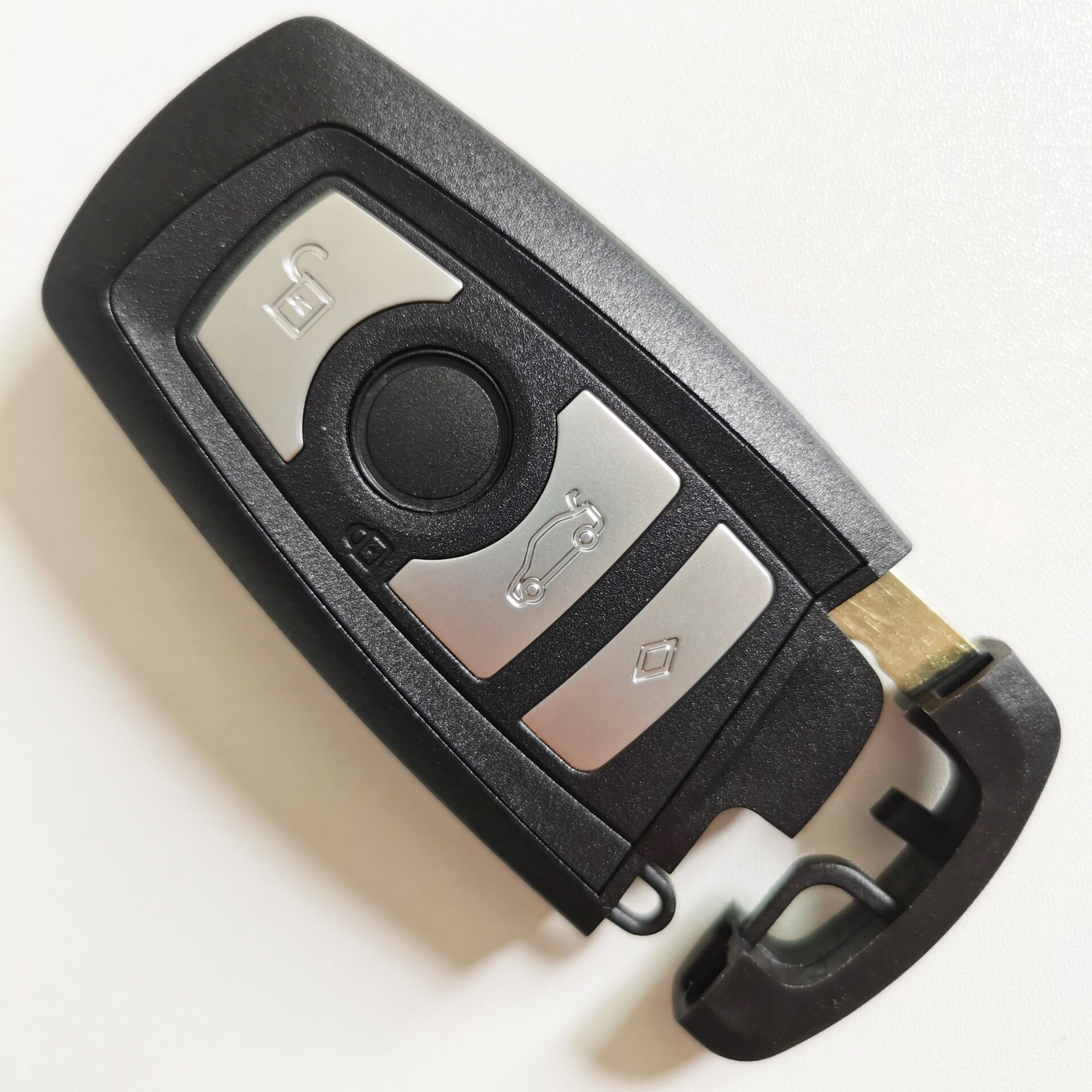 4 Button Key Shell with Black border for BMW F series 5 pcs