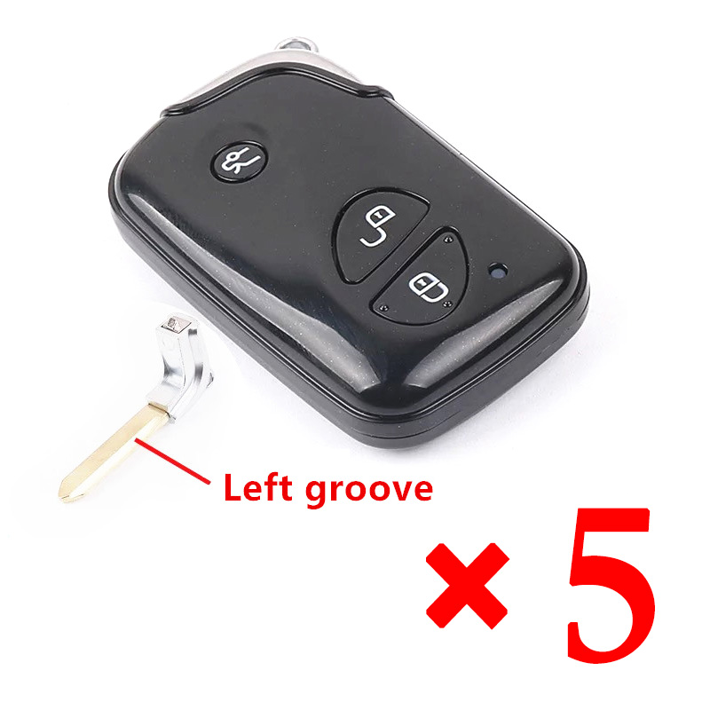 3 Buttons Smart Remote Key Shell for BYD S6 G3 F3 F0 L3 Replacement Car ...